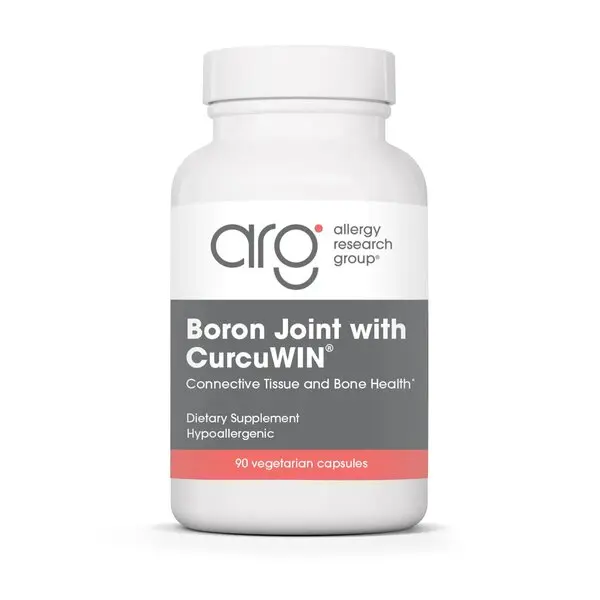 ALLERGY RESEARCH GROUP Boron Joint With Curcuwin 90 Capsules