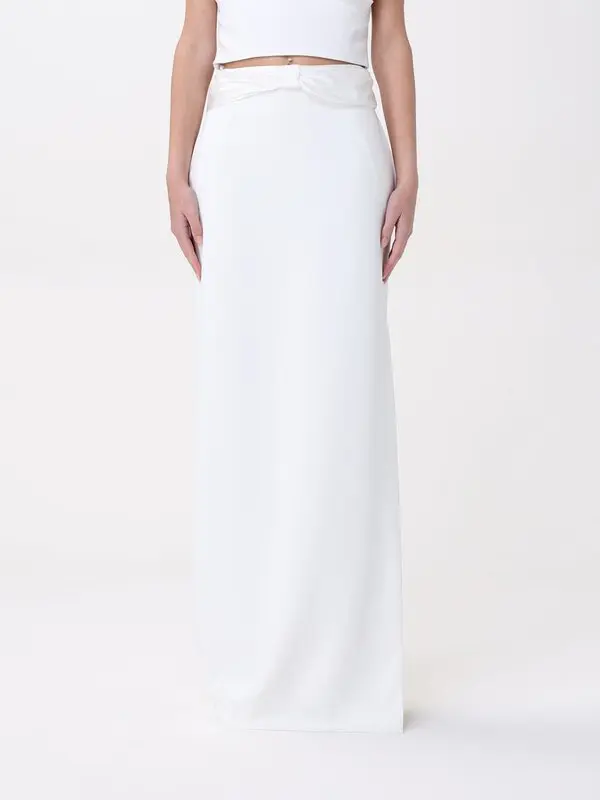 Elisabetta Franchi Maxi Skirt - Ivory