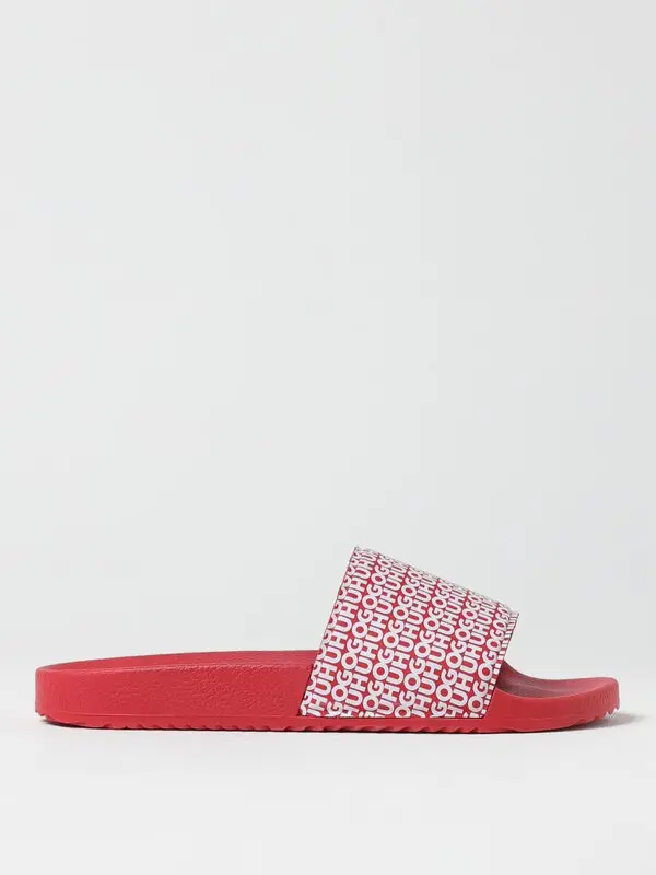 Hugo Boss Slides - Red