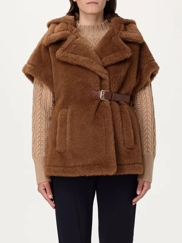 Max Mara Fur Coat - Camel