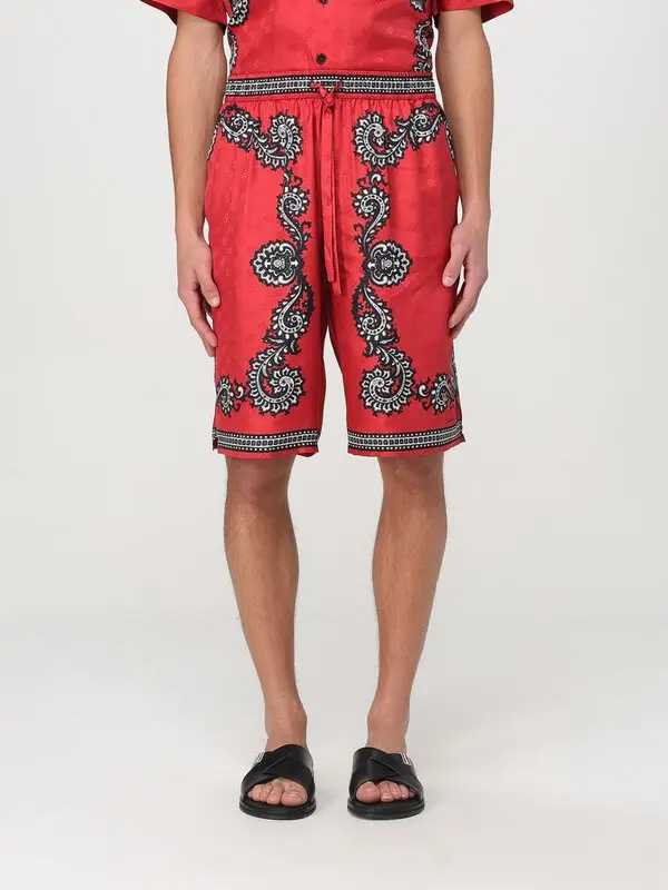 Dolce & Gabbana Printed Shorts - Red