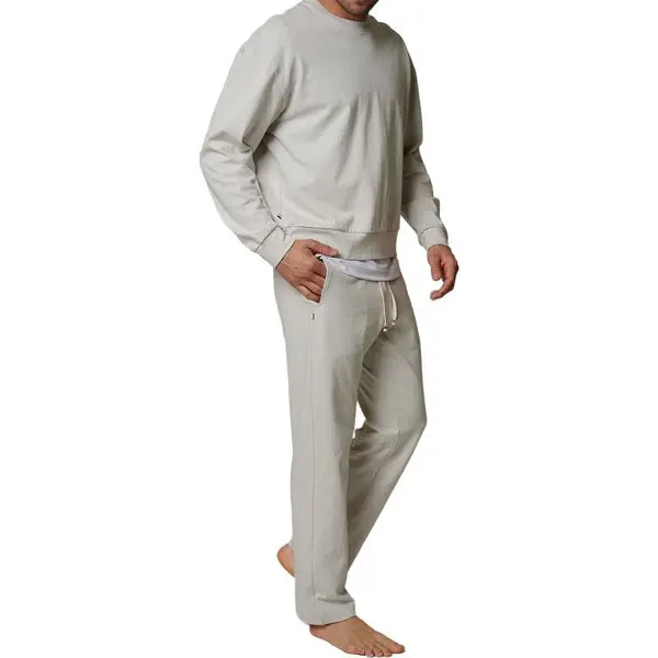 LEISURE LAB Cotton Loung Pant - Opal