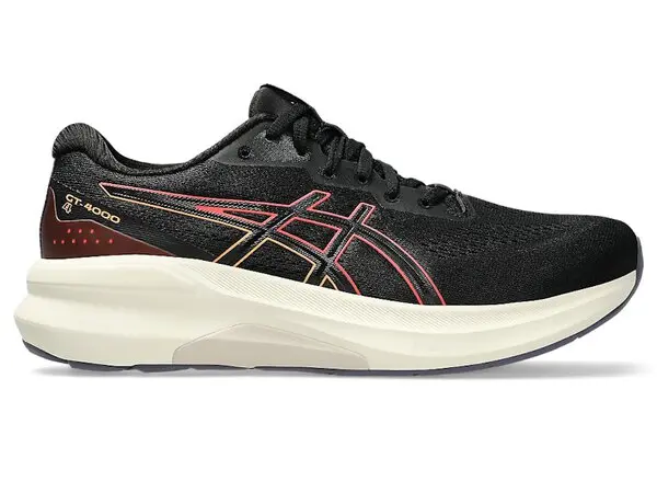Asics Gt4000 4 Sneakers - Black/coral Reef