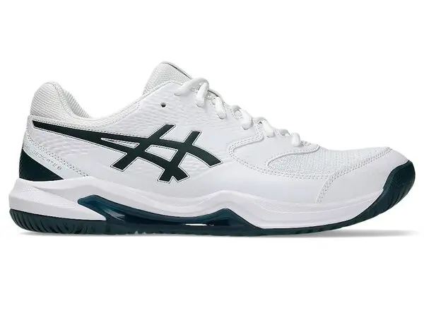 Asics Gel-dedicate 8in Athletic Sneakers - White/saxon Green