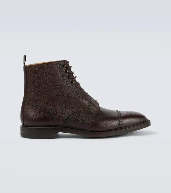 George Cleverley Toby Leather Derby Boots