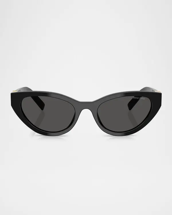 Miu Miu Butterfly Sunglasses - Black