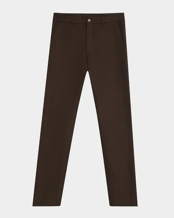 Loro Piana Harper Flat-front Trousers
