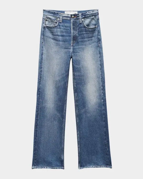 Rag & Bone Miramar Shea High-rise Relaxed Straight Jeans