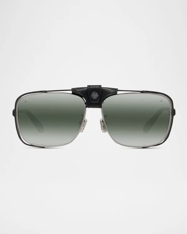 Vuarnet Arctic 02 Titanium Aviator Sunglasses