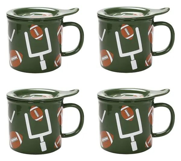 TEMP-TATIONS As Is Seasonal Set Of 24-oz Mega Mugs