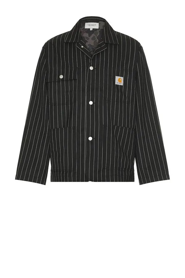 Carhartt Work In Progress Seaton Blazer - Seaton Stripe & Black