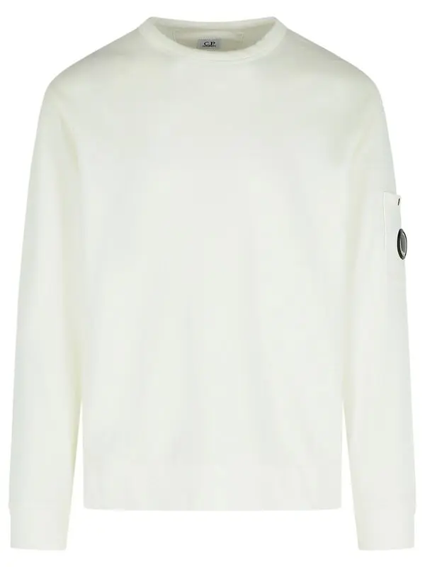 C.P. COMPANY Cotton Sweater - Ivory