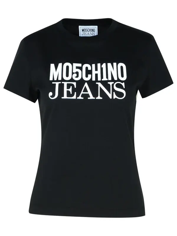 MOSCHINO JEANS Cotton T-shirt - Black