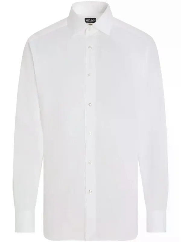 Zegna Centoventimila Cotton-linen Shirt