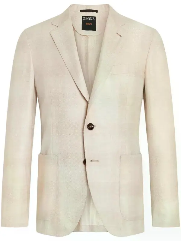 Zegna Cashmere-silk Blazer