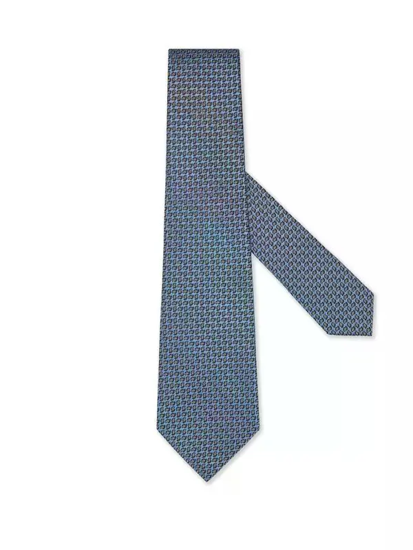 Zegna Silk Neck Tie - Blue