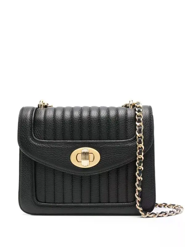DELAGE Mini Ginette Shoulder Bag - Black