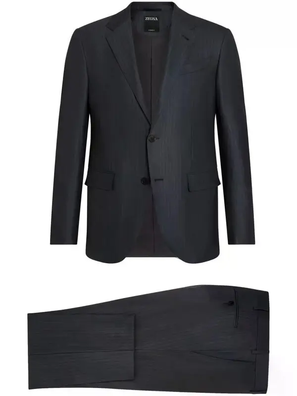 Zegna 15milmil15 Wool Suit - Grey