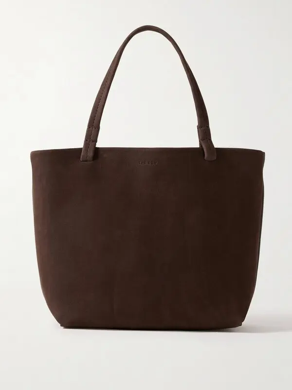 THE ROW Park Small Nubuck Tote - Brown