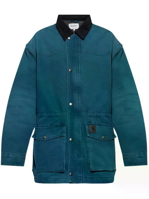 Carhartt Work In Progress Og Santa Fe Denim Jacket - Blue