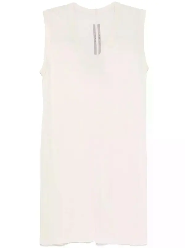 Rick Owens V-neck Top - Neutrals
