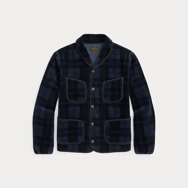Ralph Lauren Plaid Corduroy Jacket