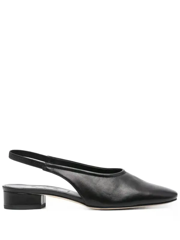 AeydĒ Dua Leather Slingback Pumps