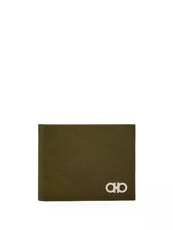 FERRAGAMO Gancini Wallet - Green