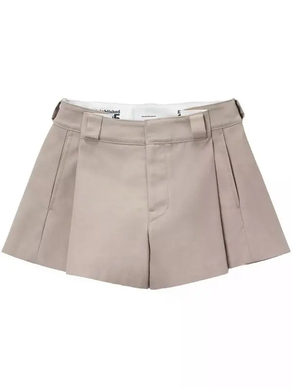 Alexander Wang High-waisted Pleated Shorts