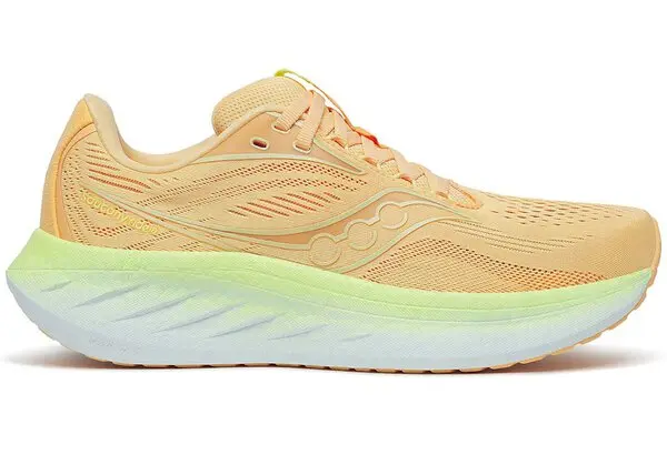 Saucony Ride 18 Sneakers - Peach/sunny