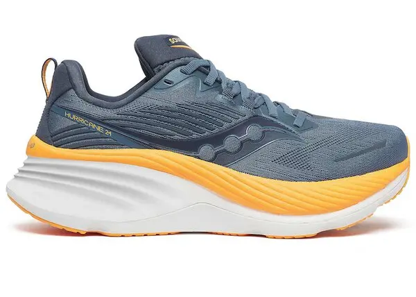 Saucony Hurricane 24 Athletic Sneakers - Mirage/peel