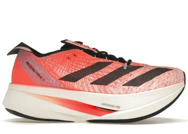 Adidas Adizero Prime X Strung Sneakers - Solar Red/core Black/blue Dawn
