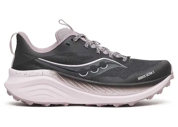 Saucony Xodus Ultra 3 Athletic Sneakers - Black/quail