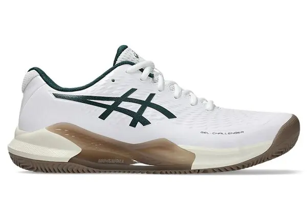 Asics Gel-challenger Clayin Sneakers - White/saxon Green