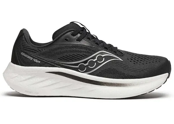 Saucony Ride 18 - Black/white