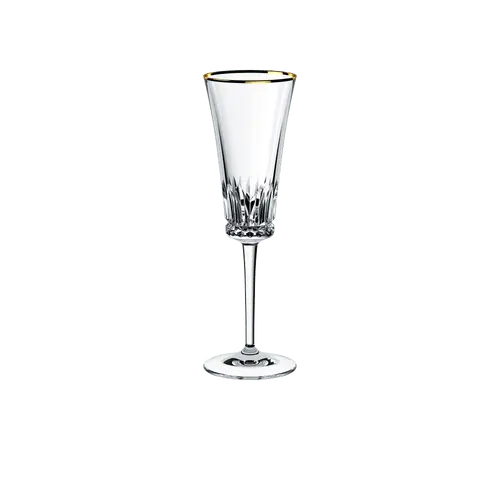 VILLEROY & BOCH Grand Royal Gold Flute Pair - Clear