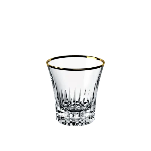 VILLEROY & BOCH Grand Royal Gold Old Fashioned Pair - Clear