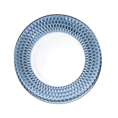 VILLEROY & BOCH Boston Coloured Buffet Plate Set Of 2 - Blue