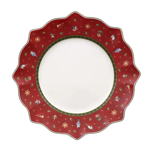 VILLEROY & BOCH Toy's Delight Dinner Plate - Red
