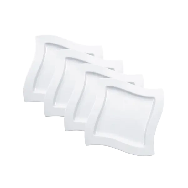VILLEROY & BOCH Newwave Dinner Plate Set Of 4 - White