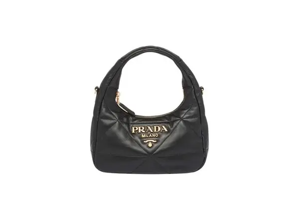Prada Nappa Leather Mini Bag With Topstitching