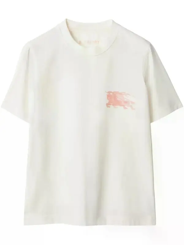 Burberry Ekd Cotton T-shirt - White