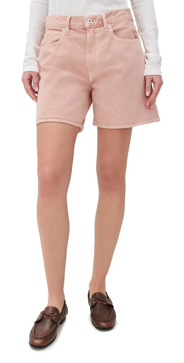SLVRLAKE Walker Denim Shorts - Desert Rose