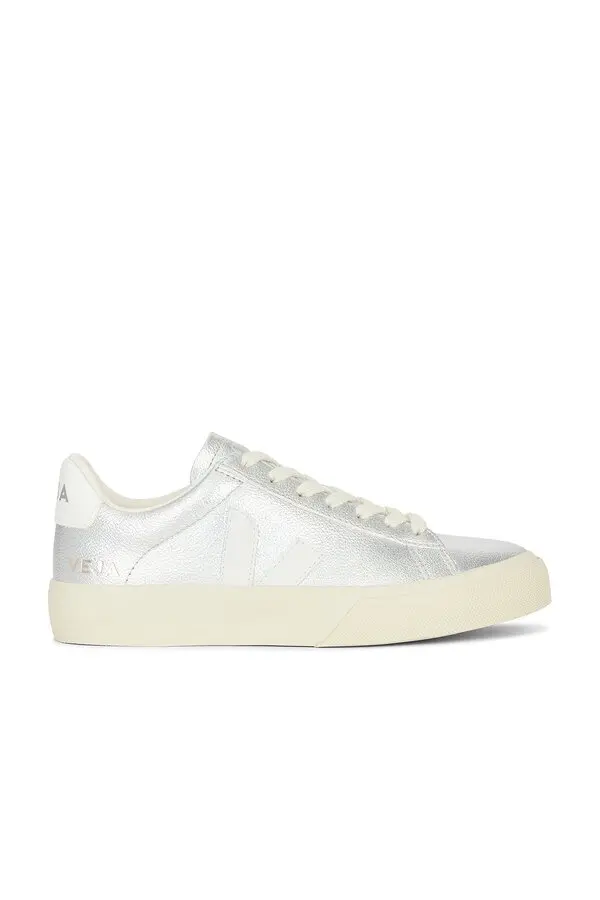 VEJA Campo Sneakers - Silver & White