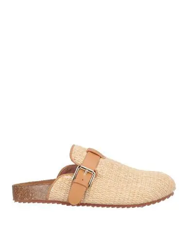 BIBI LOU Raffia Clogs - Beige