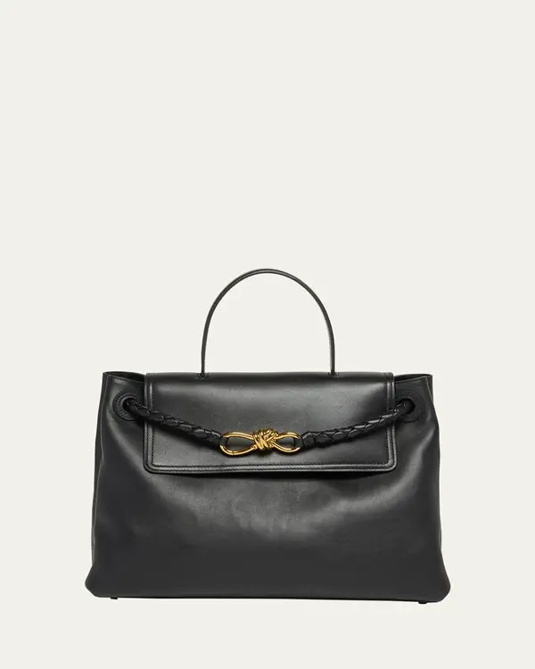 Bottega Veneta Ciao Ciao Medium Top-handle Bag - Black