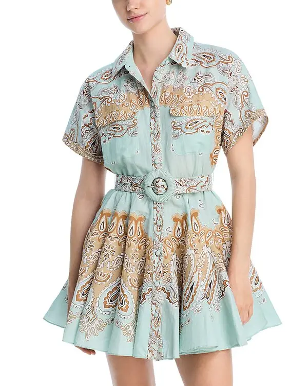 Hemant & Nandita Belted Mini Dress