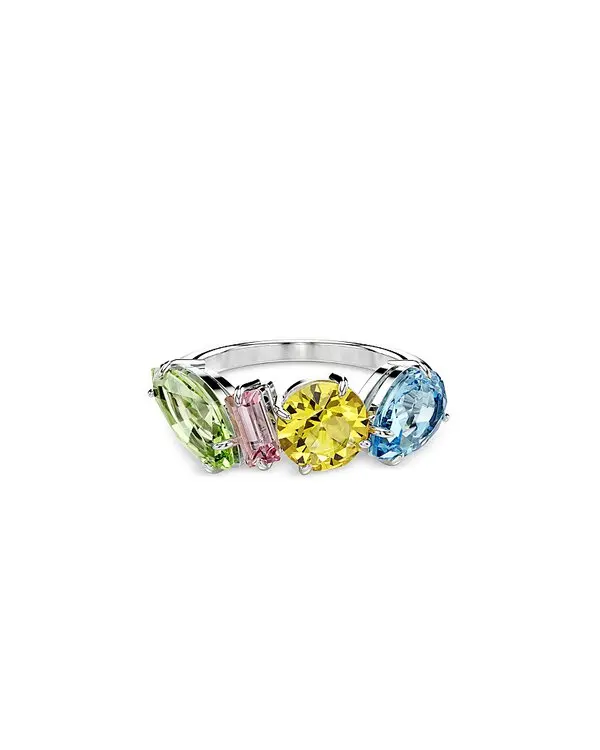 SWAROVSKI Gema Crystal Ring - Multi/gold