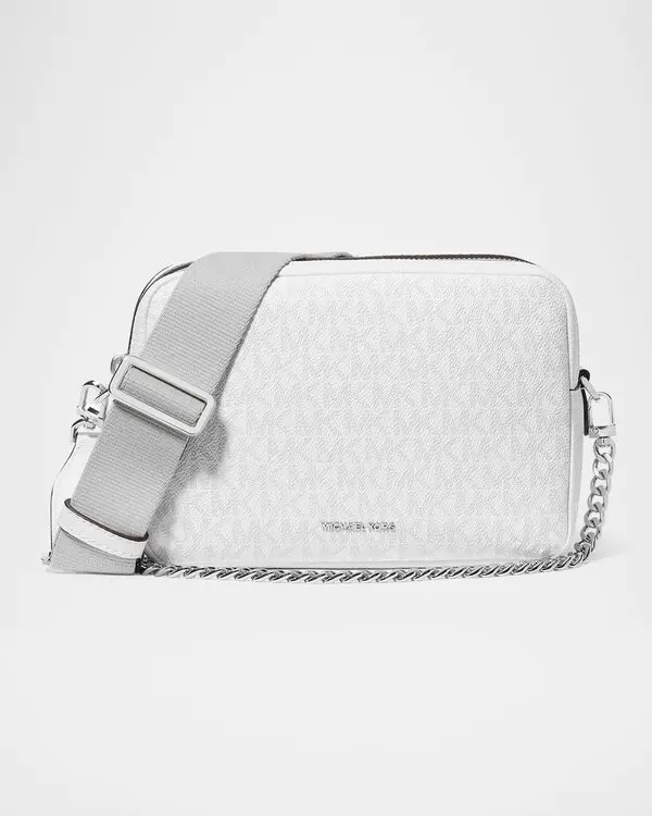 Michael Kors Bryant Medium Camera Crossbody Bag - Opt/allum