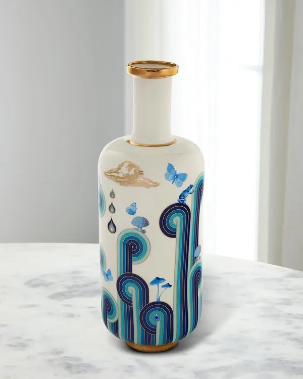 Jonathan Adler Druggist Tall Bottle Vase 20